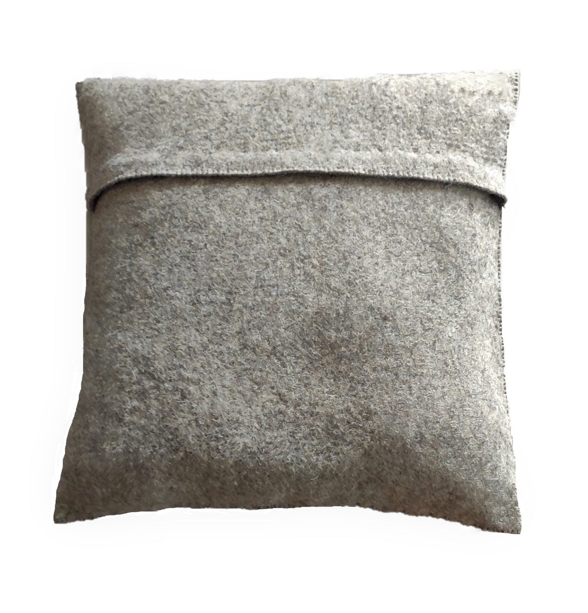 Hand Felted Wool Pillow Cover –Cream Peace Sign Gray – 20” Arcadia Hom ...